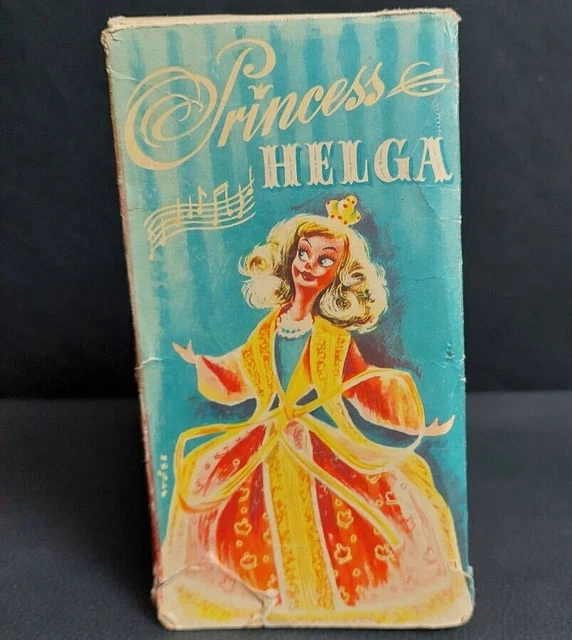 RARE - POUPÉE vintage Princesse Helga Made in Germany - BOÎTE SEULEMENT ...