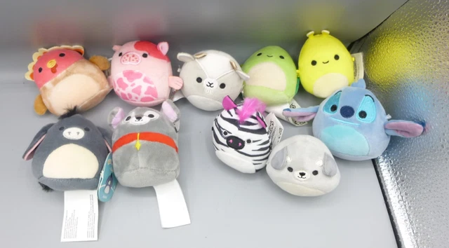 SQUISHMALLOWS BUNDLE OF Micromallows Small Mini Soft Plush Toys Turkey ...