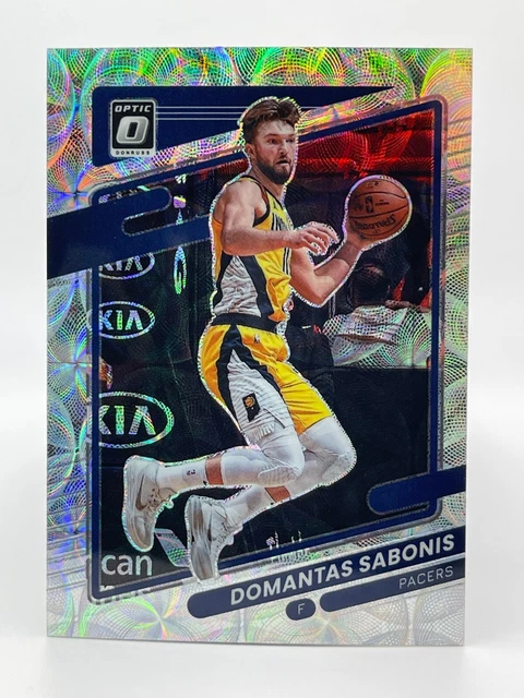 2021-22 OPTIC PREMIUM DOMANTAS SABONIS Pacers #94 PORTÉE PRIZM 124/249 ...