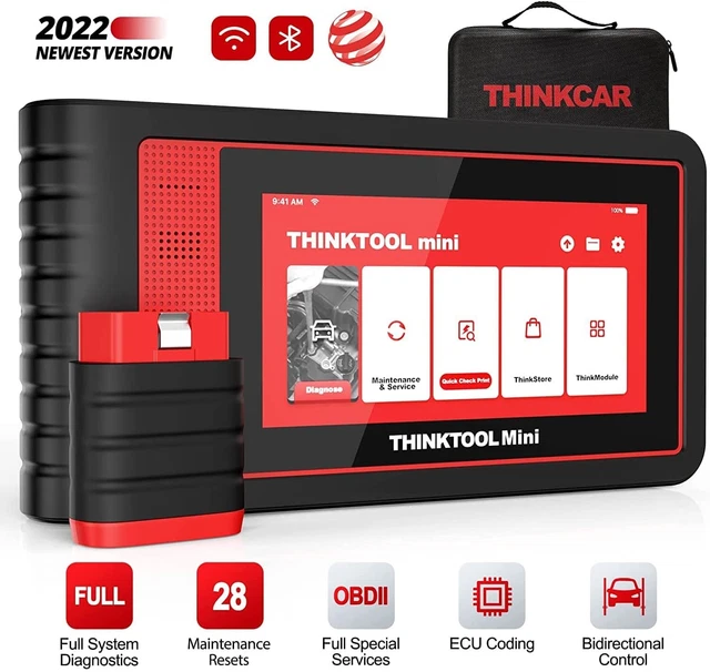 THINKTOOL MINI OBD2 EOBD Scanner Valise Diagnostique Auto Diagnostic FR ...