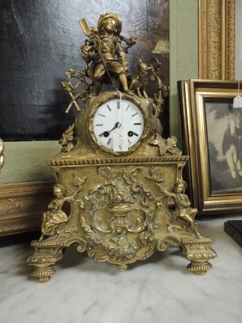 ANTIQUE GOLDEN PARIGINE Fireplace Watch Late 800 £725.69 - PicClick UK