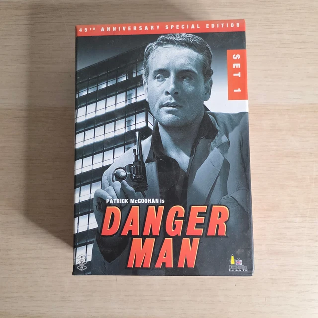DANGER MAN 1959-1960 Set 1 DVD All Regions PAL 45th Anniversary Special ...
