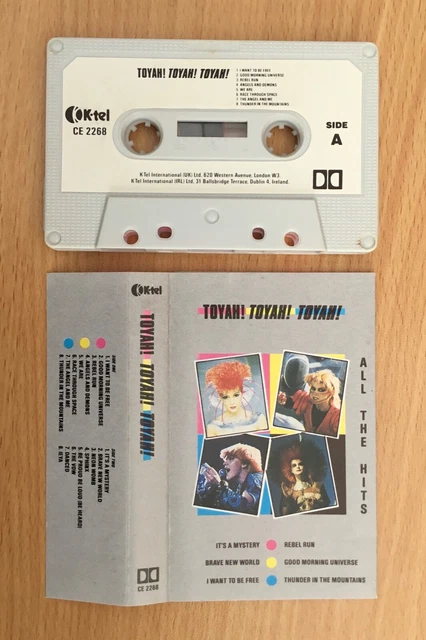 🌟TOYAH TOYAH🌟CASSETTE ALBUM🌟PUNK🌟ROCK🌟SKIN🌟OI🌟NEW Wave🌟80S🌟Uk🇬🇧Seller ...