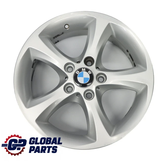 BMW E81 E82 E87 E88 Silver Wheel Alloy Rim 17" Start Spoke 256 ET:47 7J ...