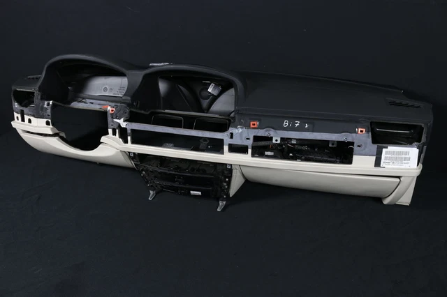 OEM BMW 7 Series E65 E66 Individual Leather Dashboard Panel Black + Platinum £518.80 - PicClick UK