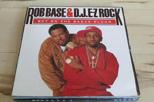 ROB BASE & D.J. E-Z Rock - Get on the dancefloor -80s - 12" Maxi-Single ...