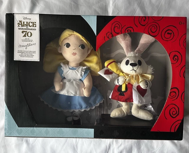 DISNEY ALICE IN WONDERLAND Mary Blair Alice & White Rabbit Doll £25.00 ...