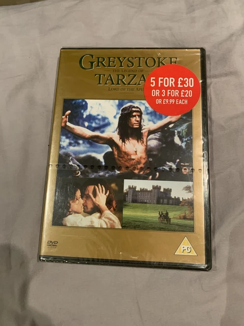 GREYSTOKE - THE Legend of Tarzan Lord Of The Apes [1983] [DVD] [1984] £ ...