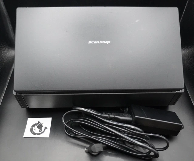 FUJITSU SCANSNAP IX500 Document Scanner Black With Adapter Cable USED ...