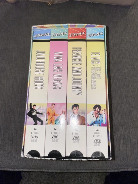 ELVIS PRESLEY 4 VHS BOX SET Commemorative Collection The Presley Pack £ ...