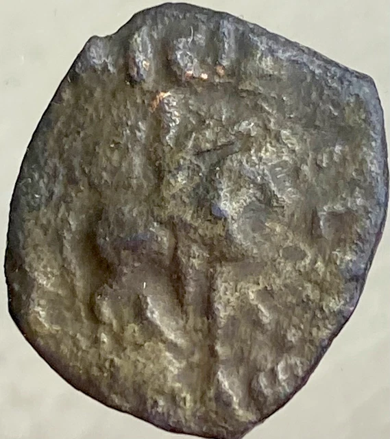 57BC-35BC ANCIENT SQUARE Coin Genuine Greek IndoScythian Heracles ...