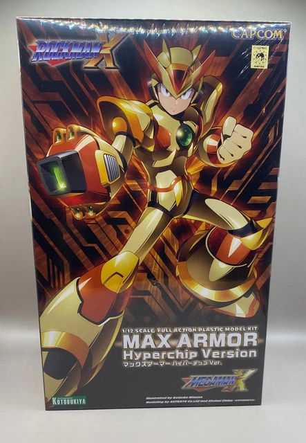 KOTOBUKIYA MEGA MAN X Max Armor Hyperchip Version Model Kit Capcom ...
