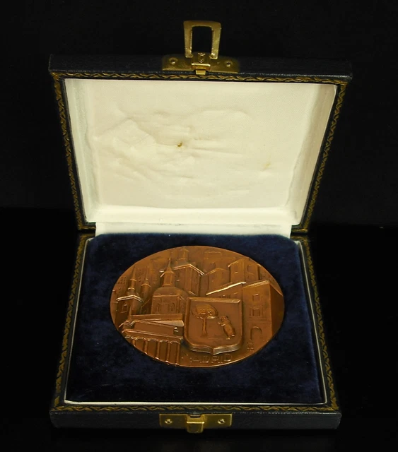 MEDAL MADRID BRAVO Alfonso Murillo VI Felipe II Carlos III Spain King ...