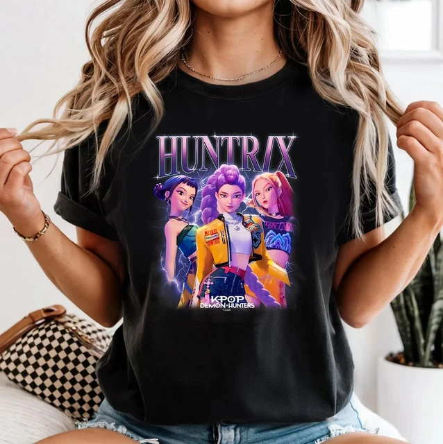 HUNTRIX HEARTTHROB OFFICIALLY Licensed T-Shirt, KPop Demon Hunters T ...