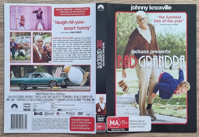 © BAD GRANDPA ~ DVD Cover Art ~ NO Disc ~ FREE postage!! $3.50 ...