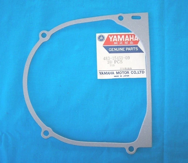 YAMAHA YZ250 YZ250A B YZ360 YZ360A B Magneto Cover Gasket LH 483-15451 ...