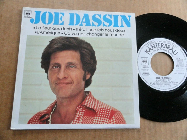 DISQUE 45T HORS Commerce De Joe Dassin " La Fleur Aux Dents " EUR 7,00 ...