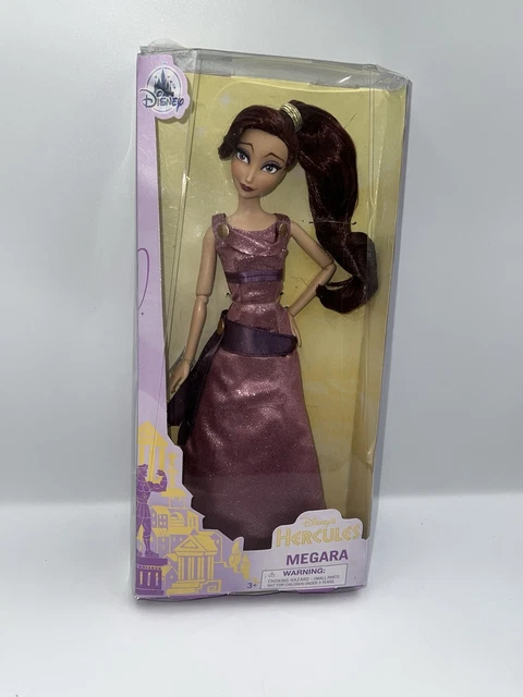 DISNEY STORE MEGARA Meg Hercules Classic Barbie Doll Figure NEW £24.99 ...