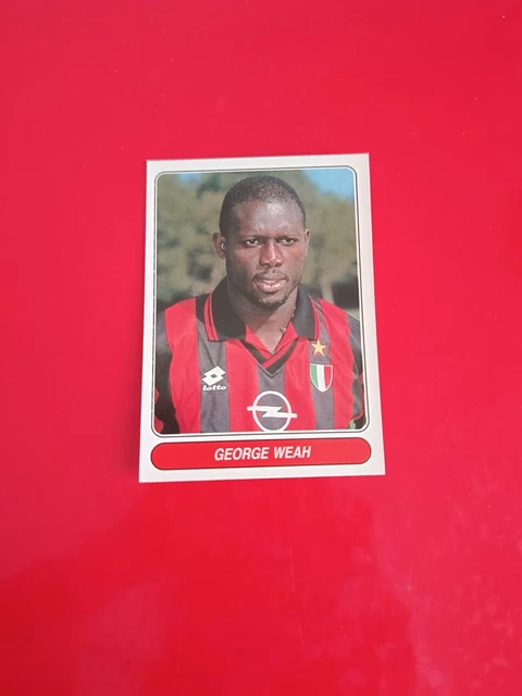 PANINI EUROPEAN FOOTBALL Stars 97 n.118 George Weah (Milan) EUR 4,00 ...