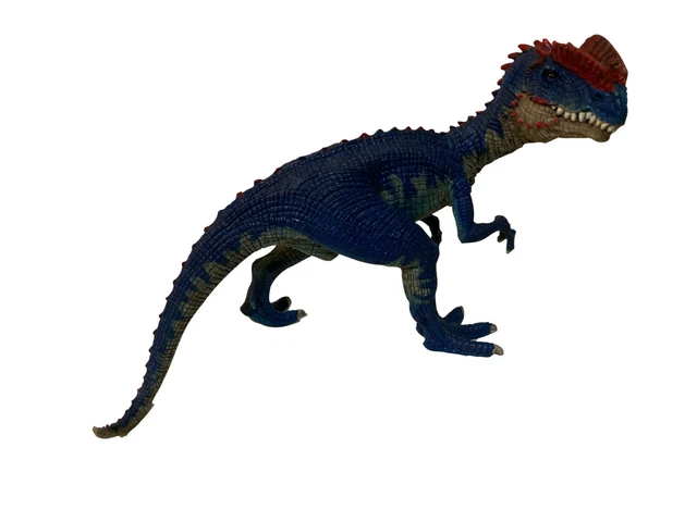 SCHLEICH DILOPHOSAURUS BLUE Dinosaurs Realistic Figurine D-73527 £13.79 ...