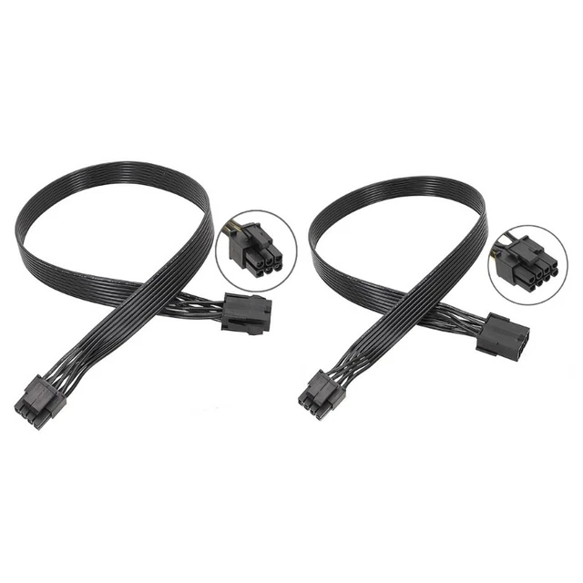 PCIE GRAPHICS CARD Power Extension Cable 6Pin 8Pin to CPU 8pin Adapter ...