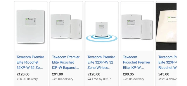 TEXECOM PREMIER ELITE 32XP-W Wireless Zone Expander GCA-0001 £42.28 ...