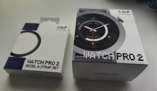 CMF NOTHING WATCH Pro 2 As New Boxed With Bezel And Strap Pack Boxed £ ...