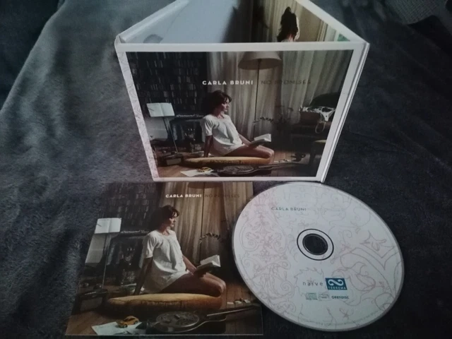 RARE CARLA BRUNI NO PROMISES COFFRET COLLECTOR CD Ballade at thirty ...