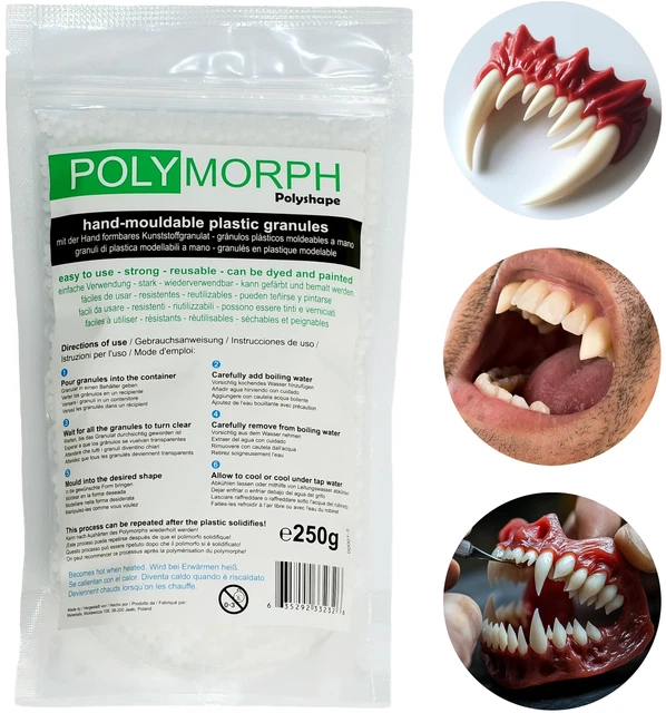 POLYSHAPE POLYMORPH - plastique modelable 250g polymorphe plastimake ...