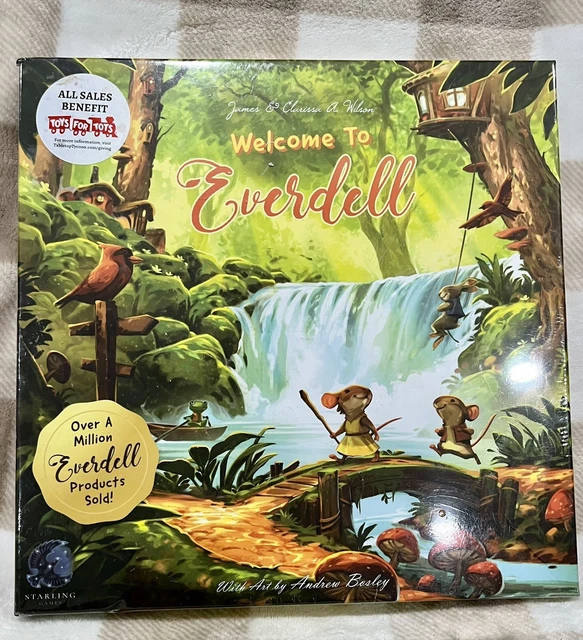 WELCOME TO EVERDELL Family Board Game Starling Games Sealed First ...