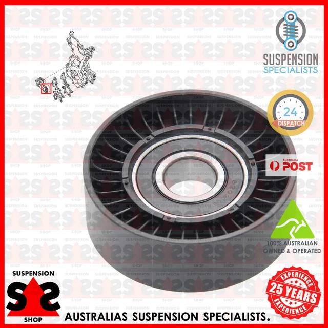 TENSIONER PULLEY, V-RIBBED Belt Suit VW Transporter/Caravelle 2.0 TDI ...