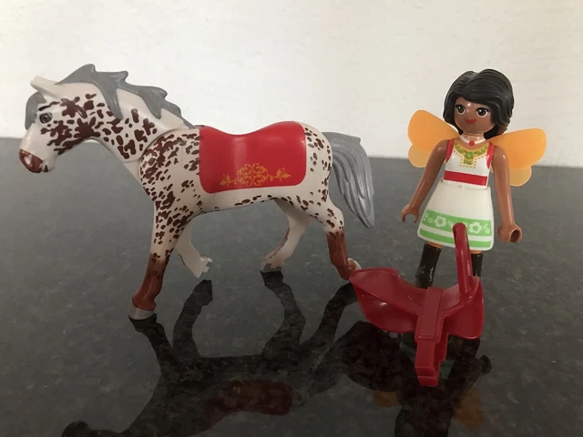 PLAYMOBIL 70123 SPIRIT Riding Free Solana beim Voltigieren *** komplett ...