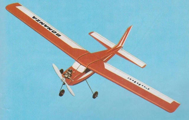 BAUPLAN MIT BAUANLEITUNG für die Robbe Bonanza - Selten ! EUR 24,90 ...