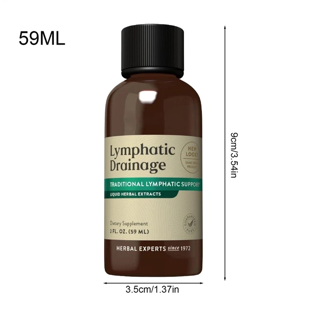 LYMPHATIC DRAINAGE SUPPLEMENTS Drops Detox, Bloat Relief & Immune ...