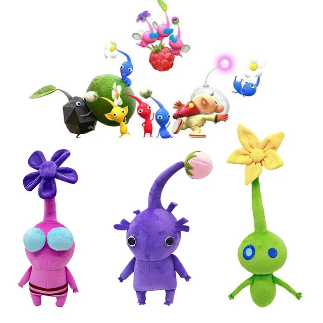 PLUSH ICE PIKMIN Cute And Fluffy Plush Doll 30cm Purple £9.29 - PicClick UK