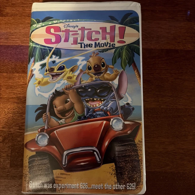 STITCH! THE MOVIE VHS 2003 Disney Clamshell **Buy 2 Get 1 Free** £4.45 ...