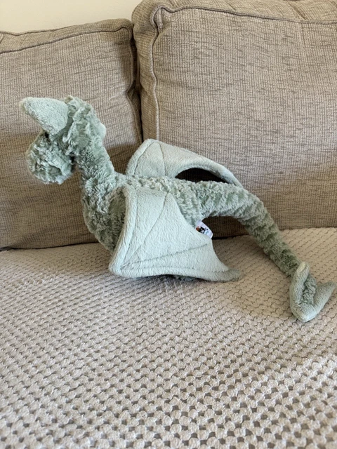 RARE AND DISCONTINUED Jellycat Large Sage Drake Dragon £49.60 - PicClick UK
