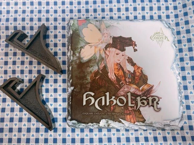 FINAL FANTASY XIV FF14 Scholar Job Stone Tablet Eorzea Cafe Exclusive ...