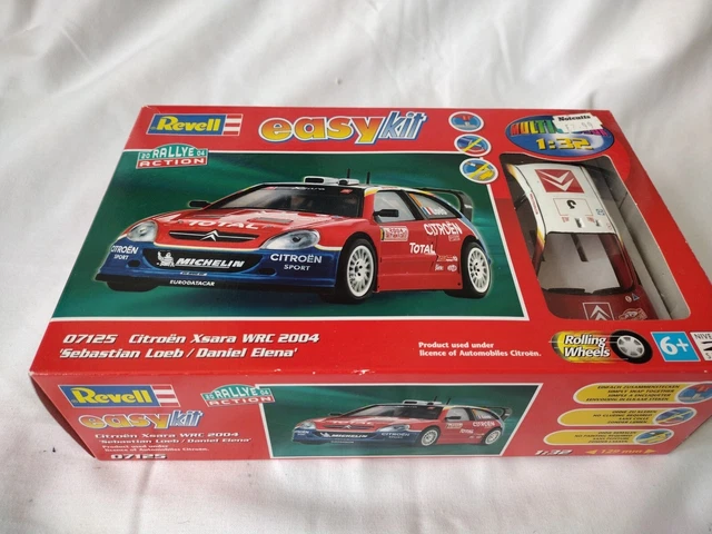 REVELL EASY KIT Rallye Action 07125 Citroen Xsara WRC 2004 Car Model ...