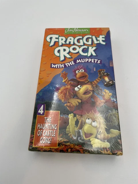 FRAGGLE ROCK THE Haunting of Castle Gorg VHS 1996 Jim Henson Muppets ...