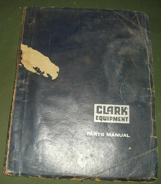 CLARK ELECTRIC FORKLIFT Lift A Truck Parts Manual Book Catalog £23.68 ...