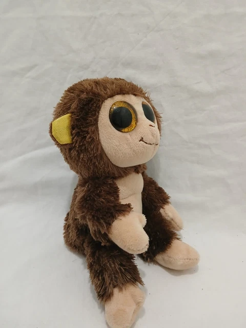 TY BEANIE BOO AUDREY Brown monkey Soft Plush Toy (11) £2.77 - PicClick UK