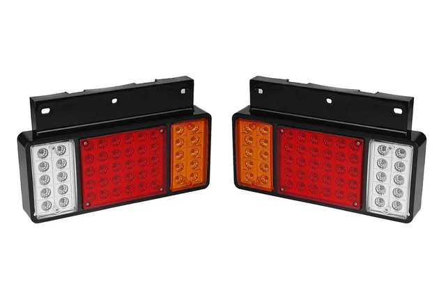 ISUZU ELF FEU Arrière Set LED Grafter Npr Nkr Nhr Nlr 87-22 Paire Gauche Droit EUR 122,82 ...