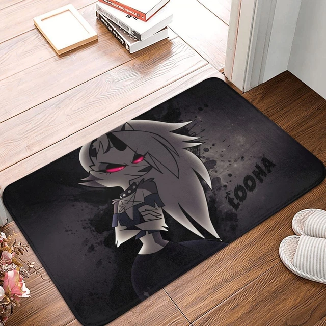 HELLUVA BOSS BLITZO Adult Animation Room Carpet Loona Flannel Mat ...
