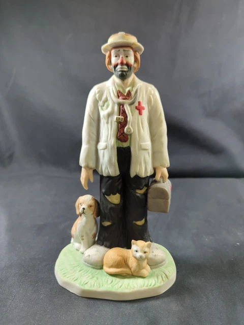 EMMETT KELLY EKJ Signature Collection Doctor Dr. EKJ With Dog N Cat ...