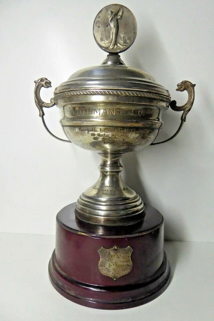 SILVER PLATE TROPHY Cup Rothmans Norfolk Island Golf Club 1970 EUR 195 ...