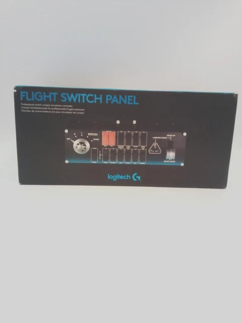 LOGITECH G SAITEK Pro Flight Switch Panel quadro di simulazione per ...