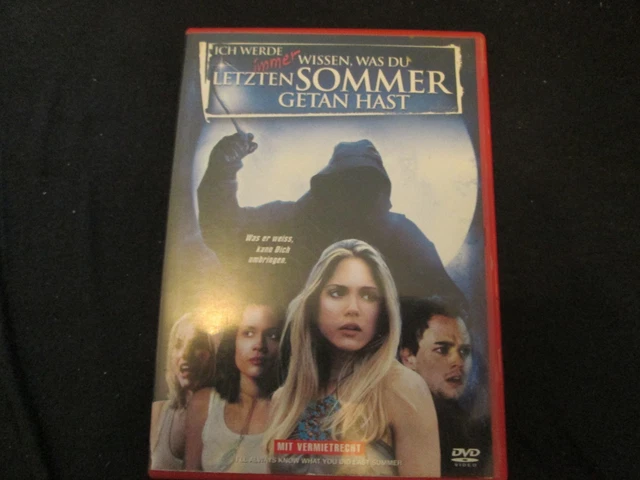 ICH WERDE IMMER wissen was du letzten Sommer getan hast auf DVD SELTEN ...