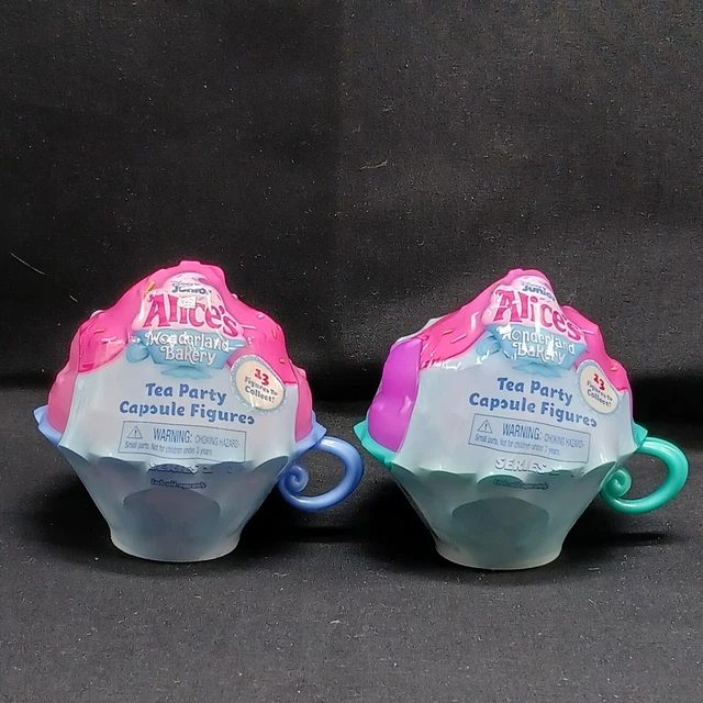 DISNEY JR ALICE'S Wonderland Bakery Tea Party Capsules Figure Mystery ...