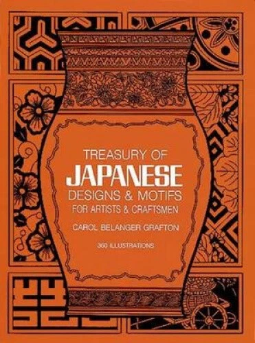 TREASURY OF JAPANESE Designs and Motifs for Artists and Craftsmen ...